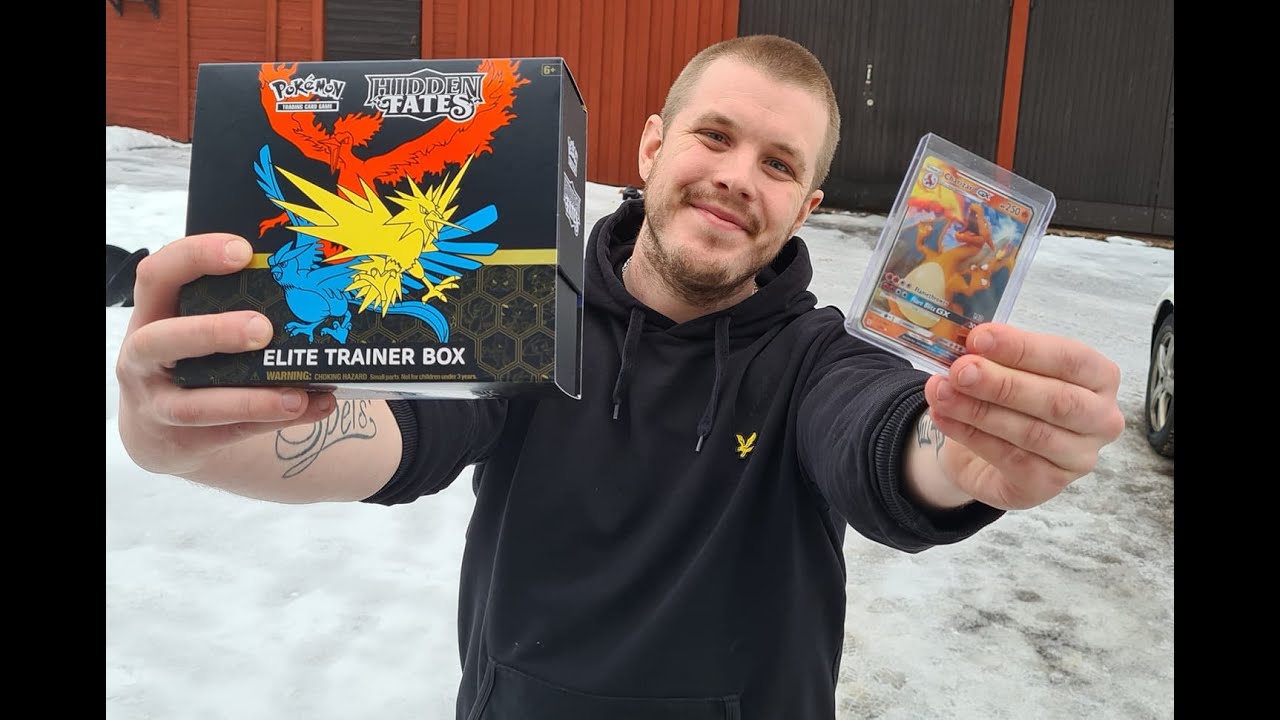 Pokémon Hidden Fates Charizard god pack! - YouTube