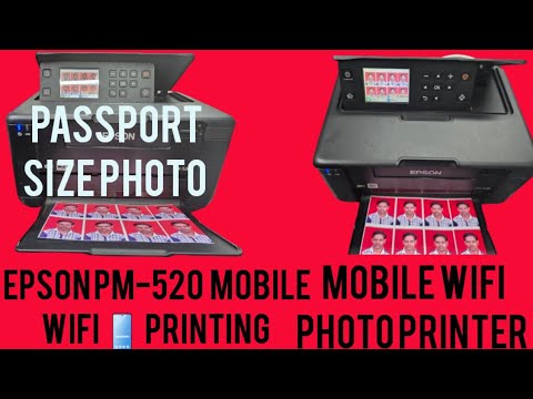 Epson pm-520 passport size photo printer [4x6] [5x7] (2024)best printer ...