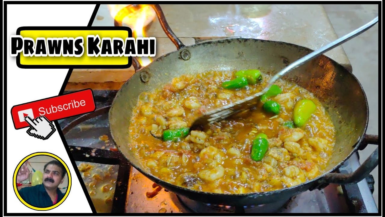 Prawn Karahi | Jhinga Karahi | King Chef Shahid Jutt G.A Pakistan - YouTube