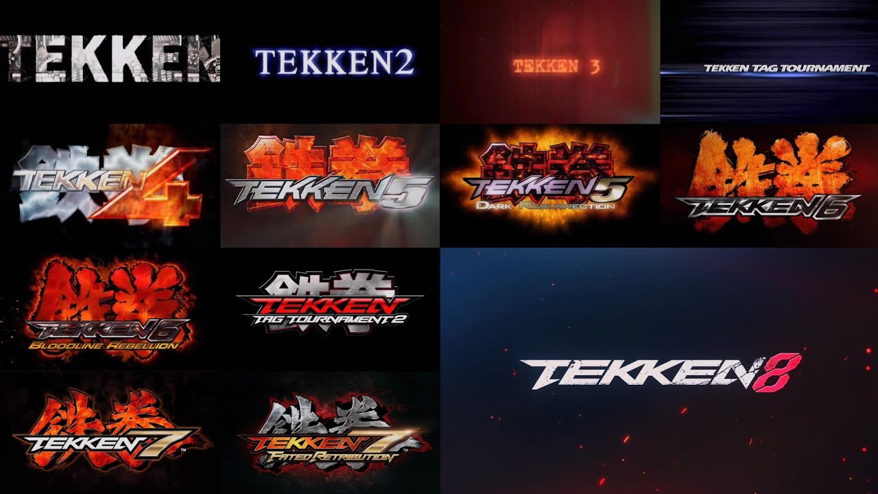 Tekken 1 - 8 ( All Intros ) PS5 4K - YouTube