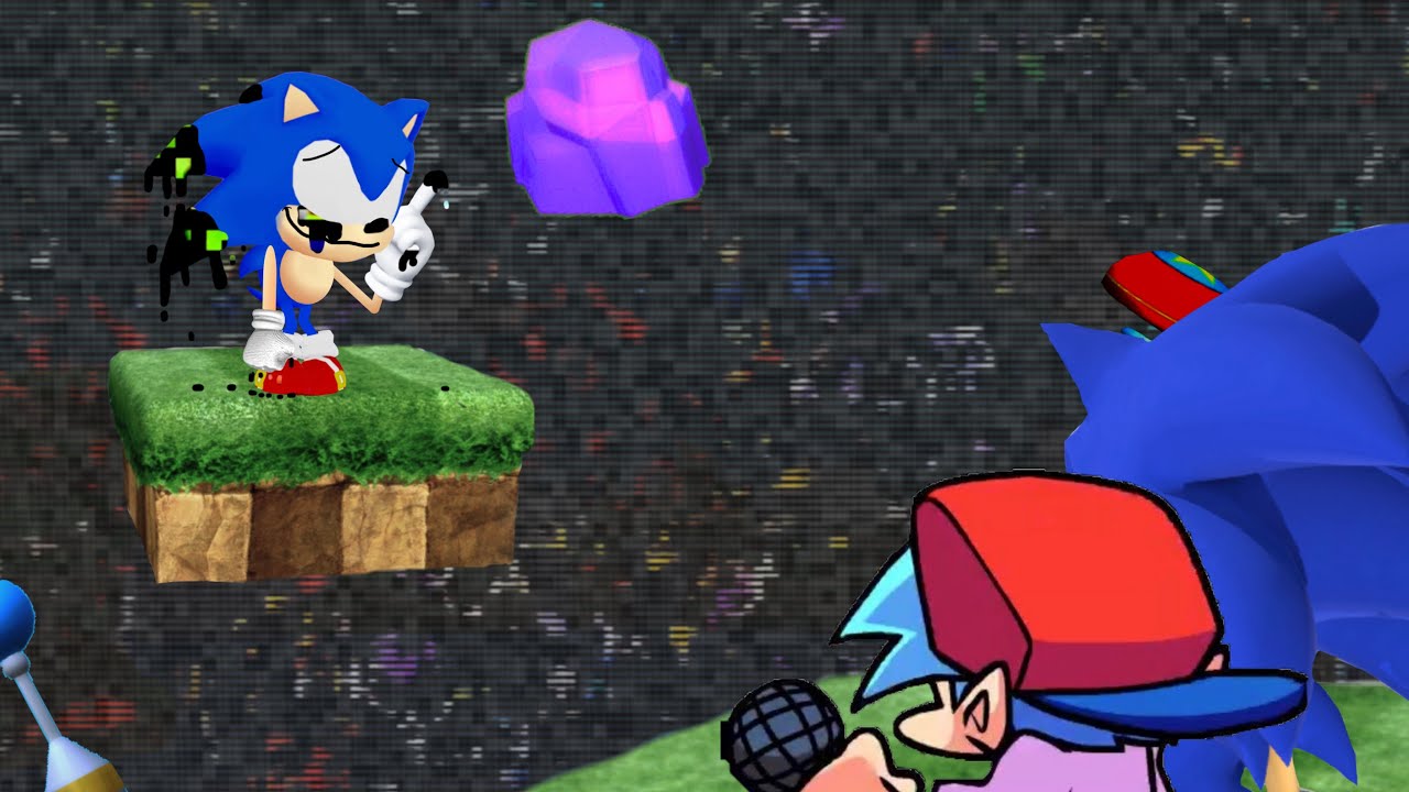 Classic Sonic Pibby glitch fnf music - YouTube