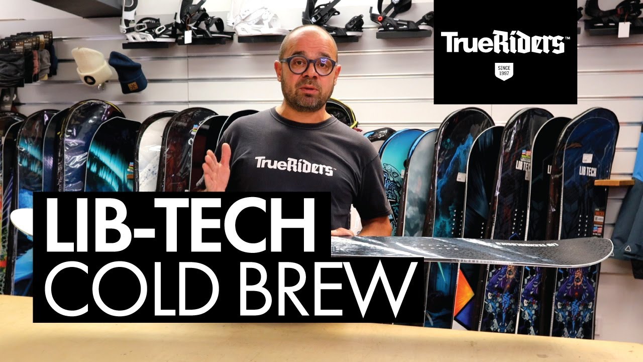 Lib Tech Cold Brew Snowboard review 23/24 (TrueRiders Snowboard Science ...