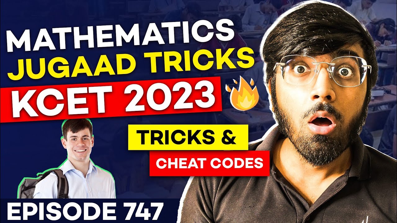 KCET 2023: Mathematics Jugaad Tricks | Tricks & Cheat Codes #747 # ...