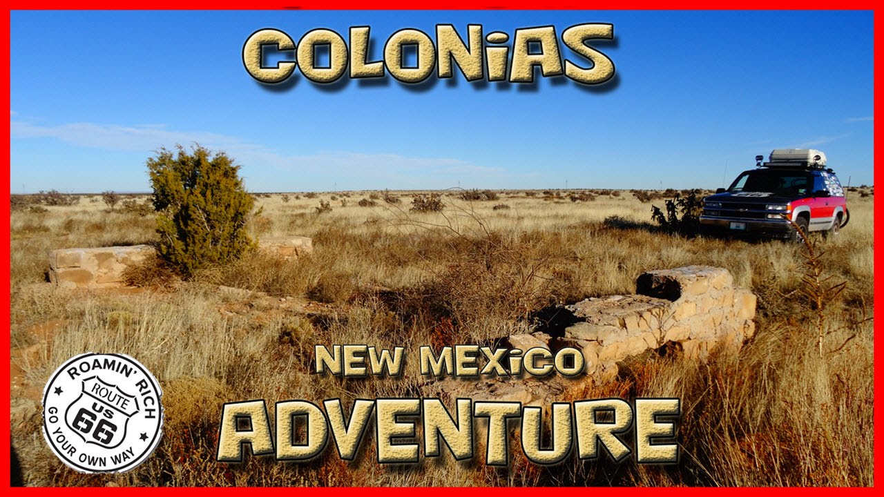 Drive and Explore Abandoned Route 66 through Colonias New Mexico - YouTube