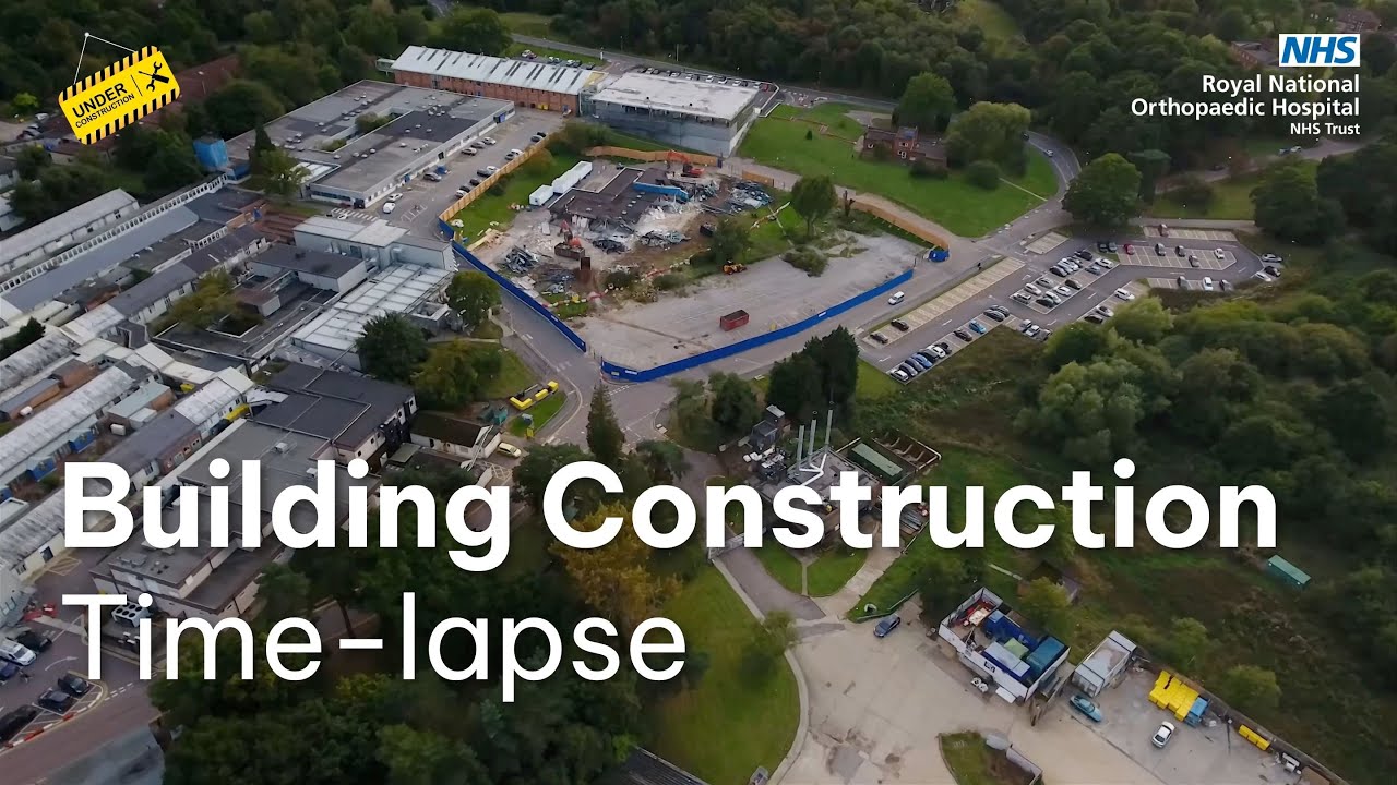 Time-lapse of the construction of RNOH’s Stanmore Building - YouTube