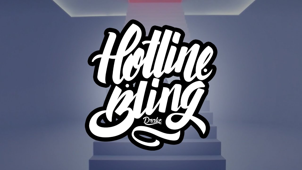 Drake x Slimoss - Hotline Bling (Vector Lettering) - Adobe Illustrator ...