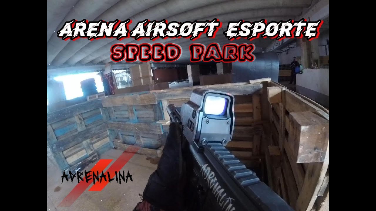 Arena Airsoft Esporte Speed Park - YouTube
