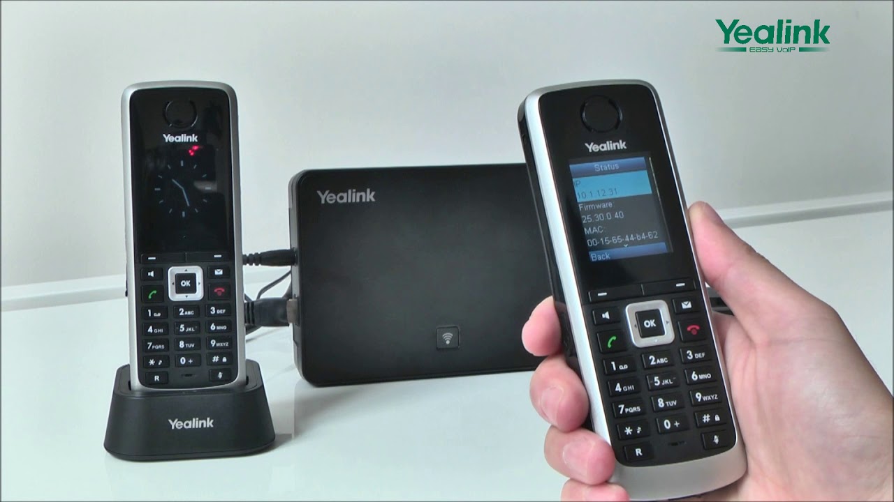 Yealink W52p Voip Sip Dect Phone Introduction Youtube