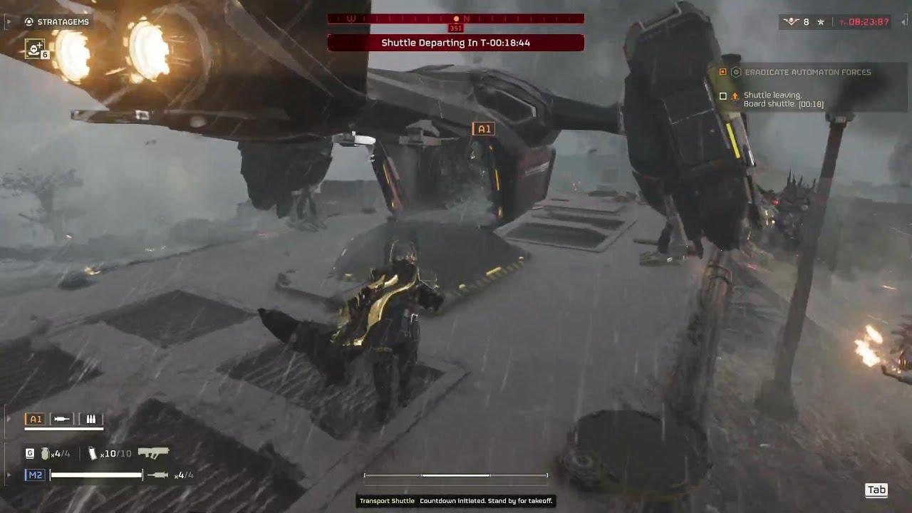 New Extraction method in [HellDivers 2] - YouTube