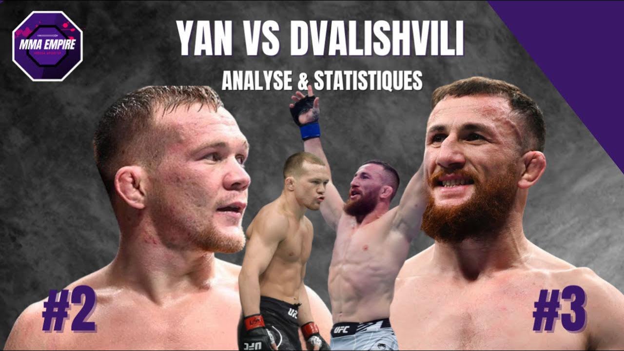 PETR YAN vs MERAB DVALISHVILI | Analyse, statistiques et pronos ! - YouTube