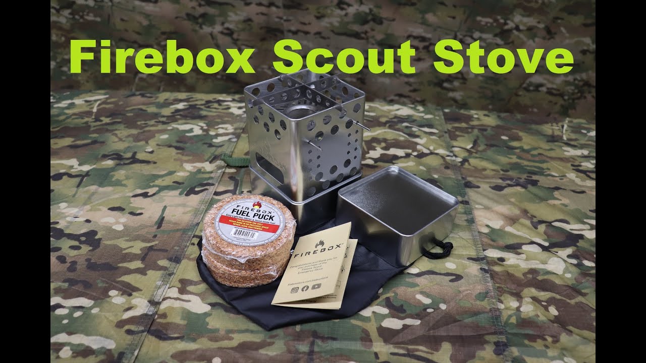 Fire Box Scout Stove - YouTube