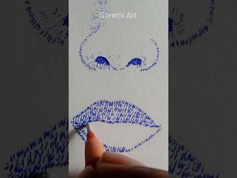 💜ᗷTS⟭⟬💜 Jin drawing with his name | Soren's Art #bts #btsdrawing #jin  #drawing #sjram