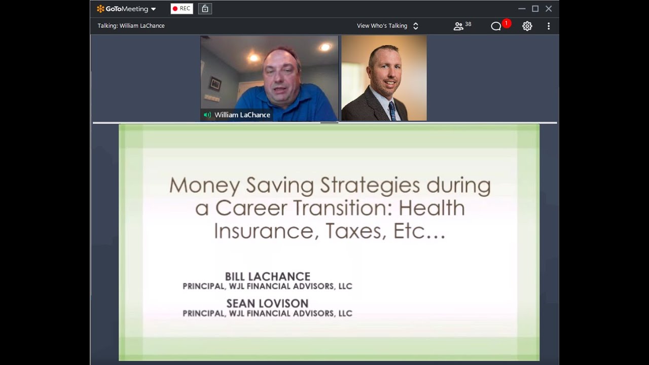 Money Saving Strategies During a Career Transition: Bill LaChance ...