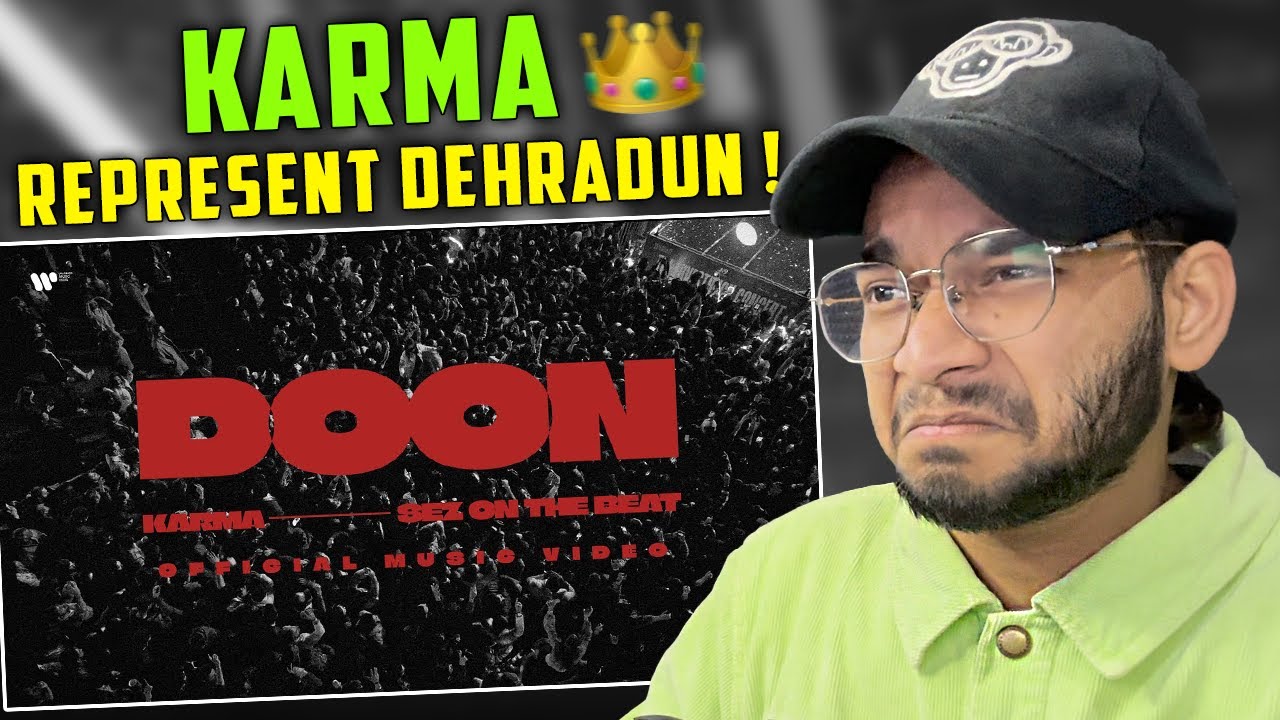 DOON 🤯🥵 - KARMA x Sez On The Beat | REACTION | KALAMZONE - YouTube