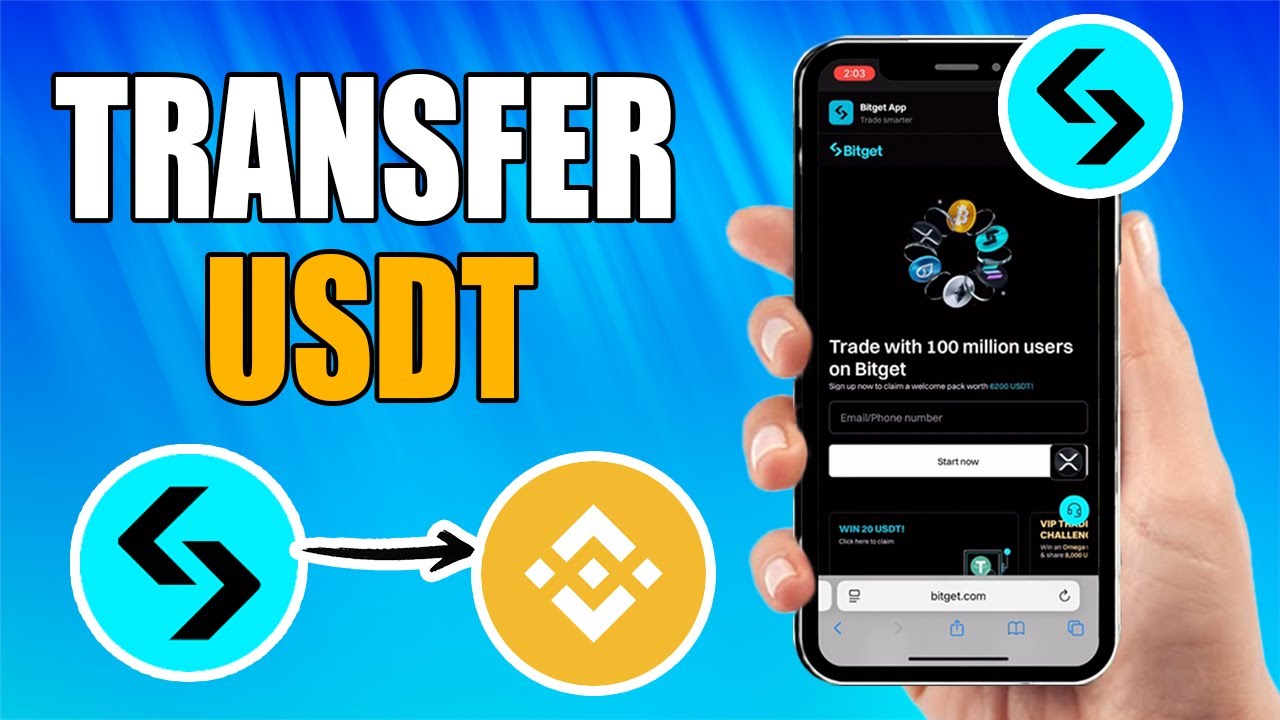 How To Transfer USDT From Bitget To Binance - YouTube