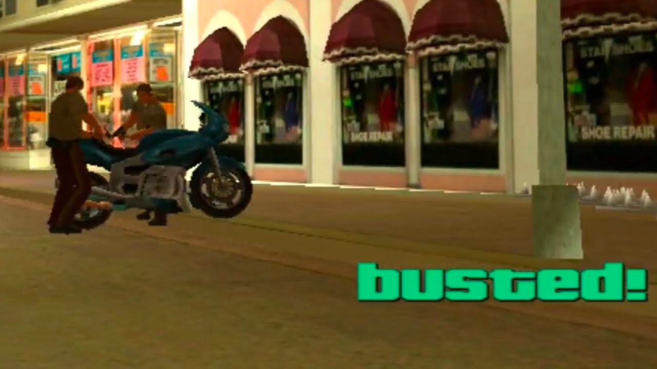 GTA: Vice City - Busted Compilation Part #1 - YouTube