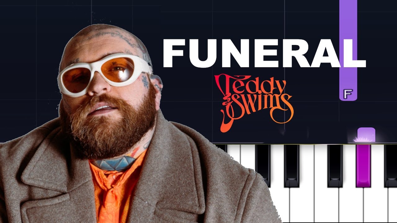 Teddy Swims - Funeral (Piano Tutorial) - YouTube