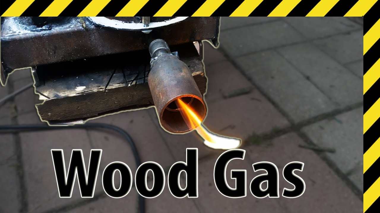 how to make Wood Gas (and charcoal) - YouTube