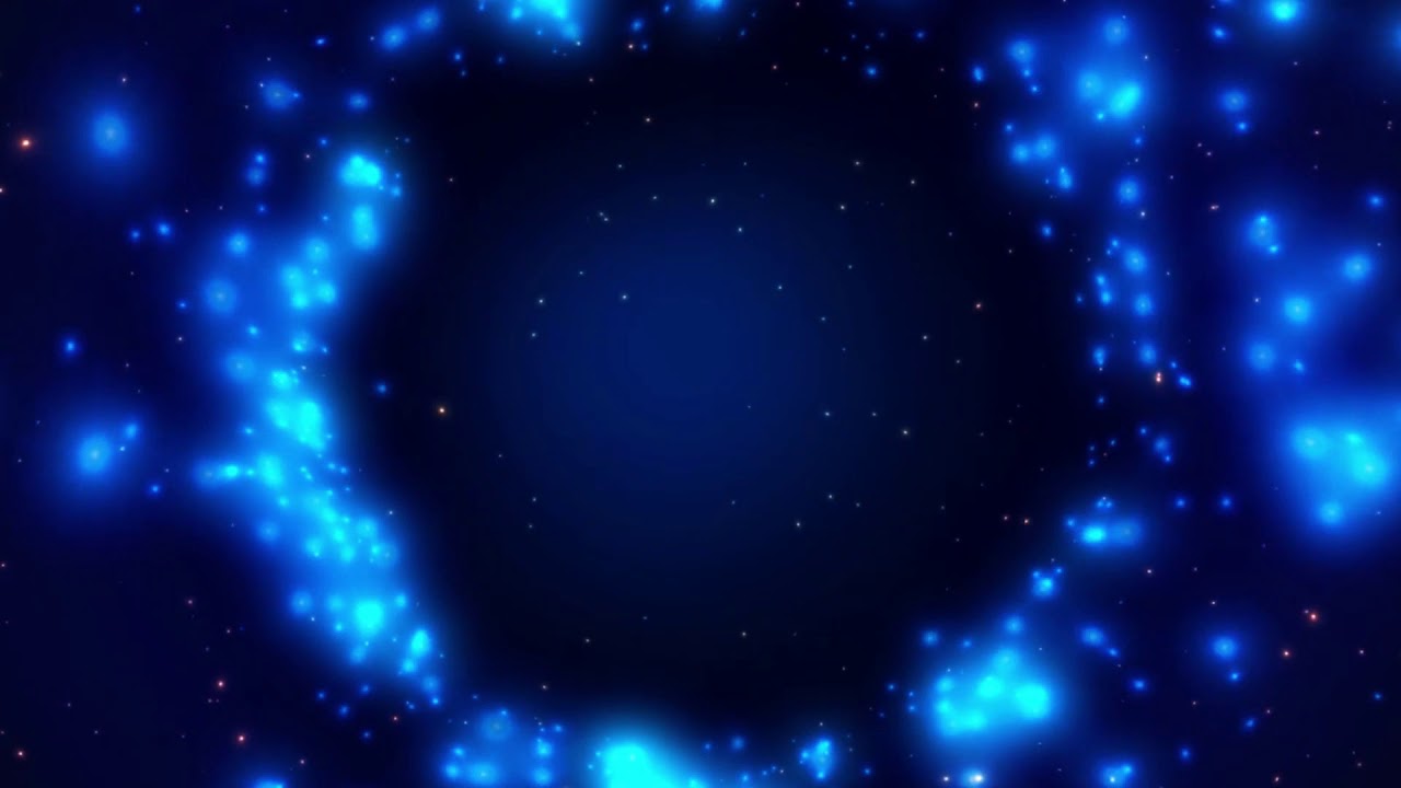 blue circle particle Background Looped Animation - Download Stock ...