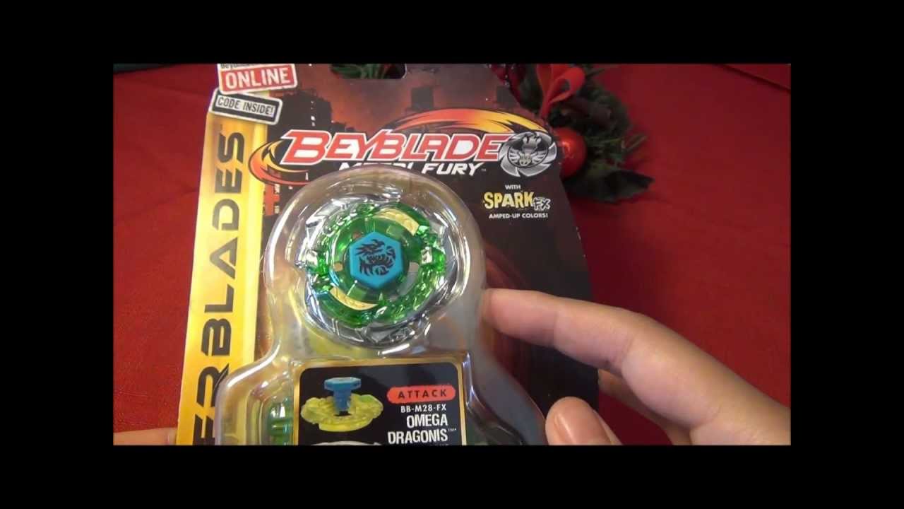 Beyblade Metal Fury HYPERBLADES! OMEGA DRAGONIS 85XF - YouTube
