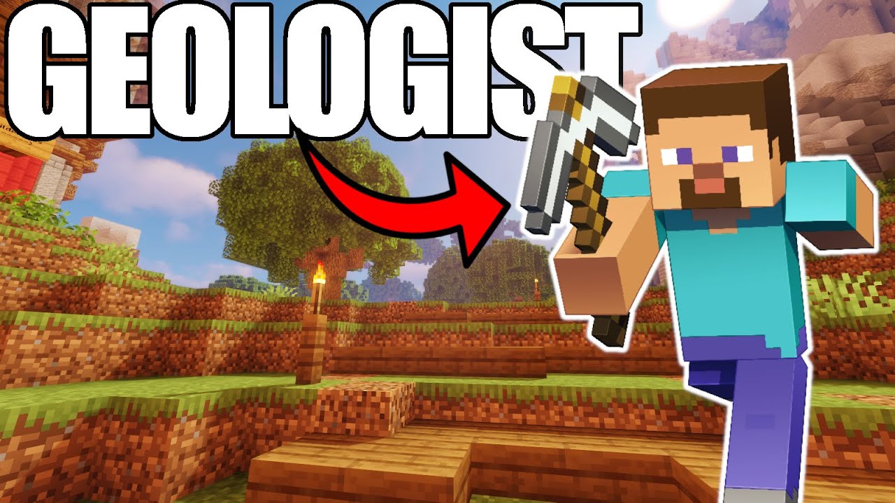 Real GEOLOGIST Plays Minecraft FOR THE FIRST TIME!!! - YouTube