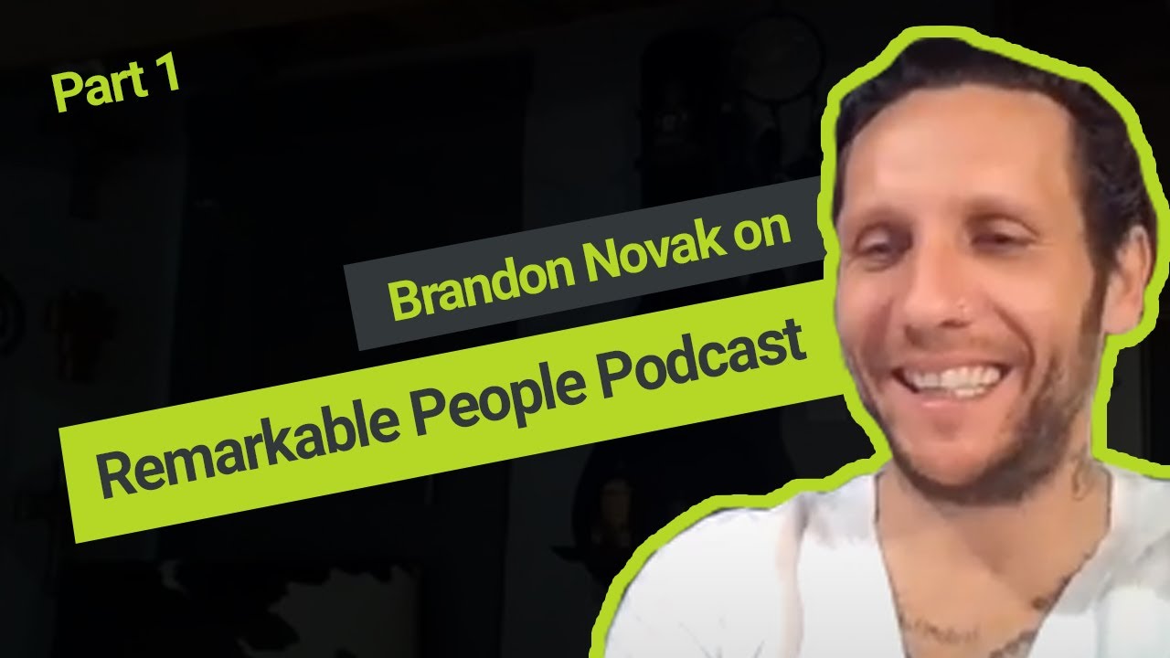 Brandon Novak Discusses Being 5 Years Sober On Remarkable People ...
