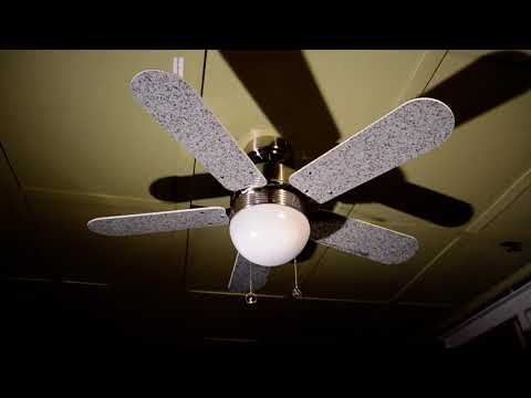 Hunter Innova 44" Ceiling Fan (c.1991) - YouTube