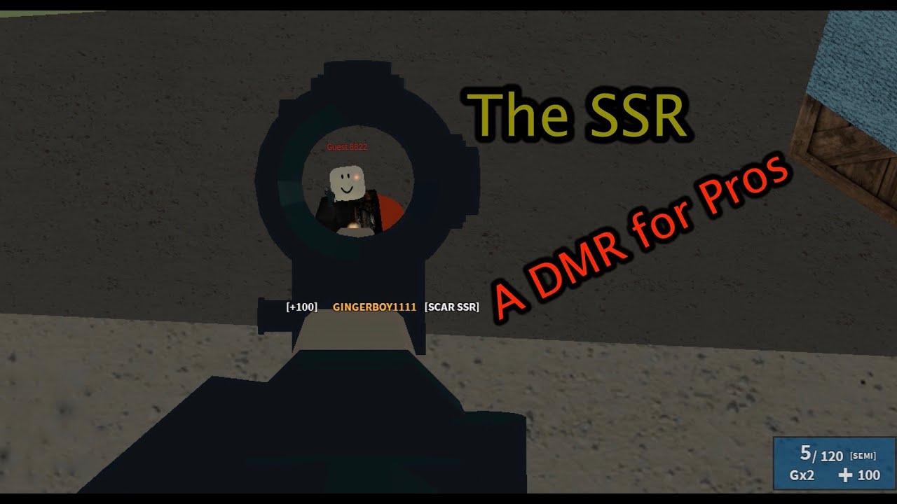 Roblox Phantom Forces - The SSR, a DMR for Pros - YouTube