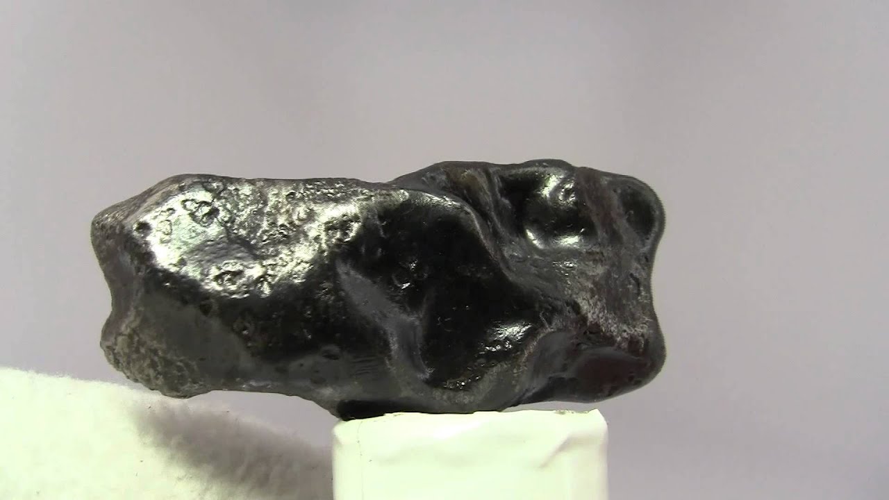 Meteorite Sikhote-Alin SA-53B.MTS - YouTube