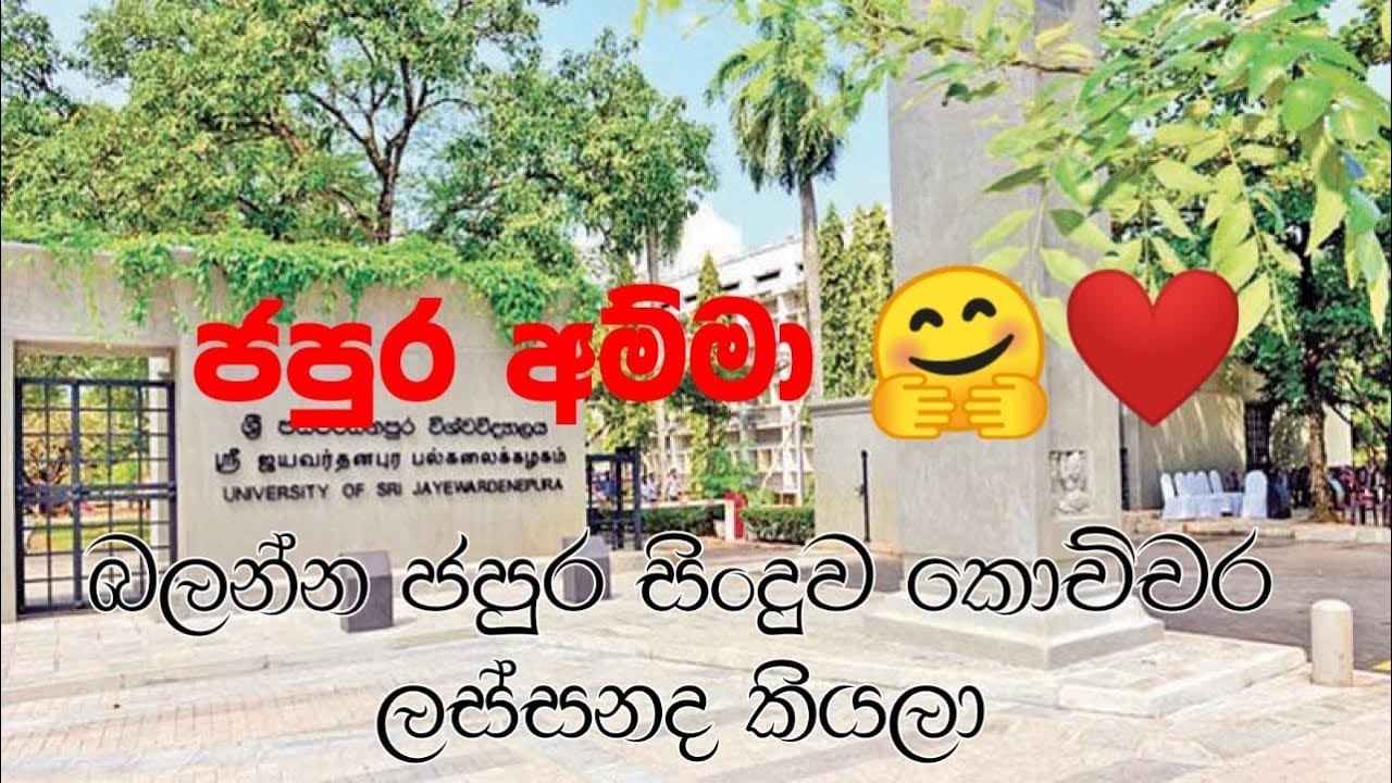 ලස්සනම කැම්පස් සිංදුව 🥺♥️ | ජපුර තමයි 01 | ජපුරට ආදරෙ එන්න ඉන්න අය අහලා ...