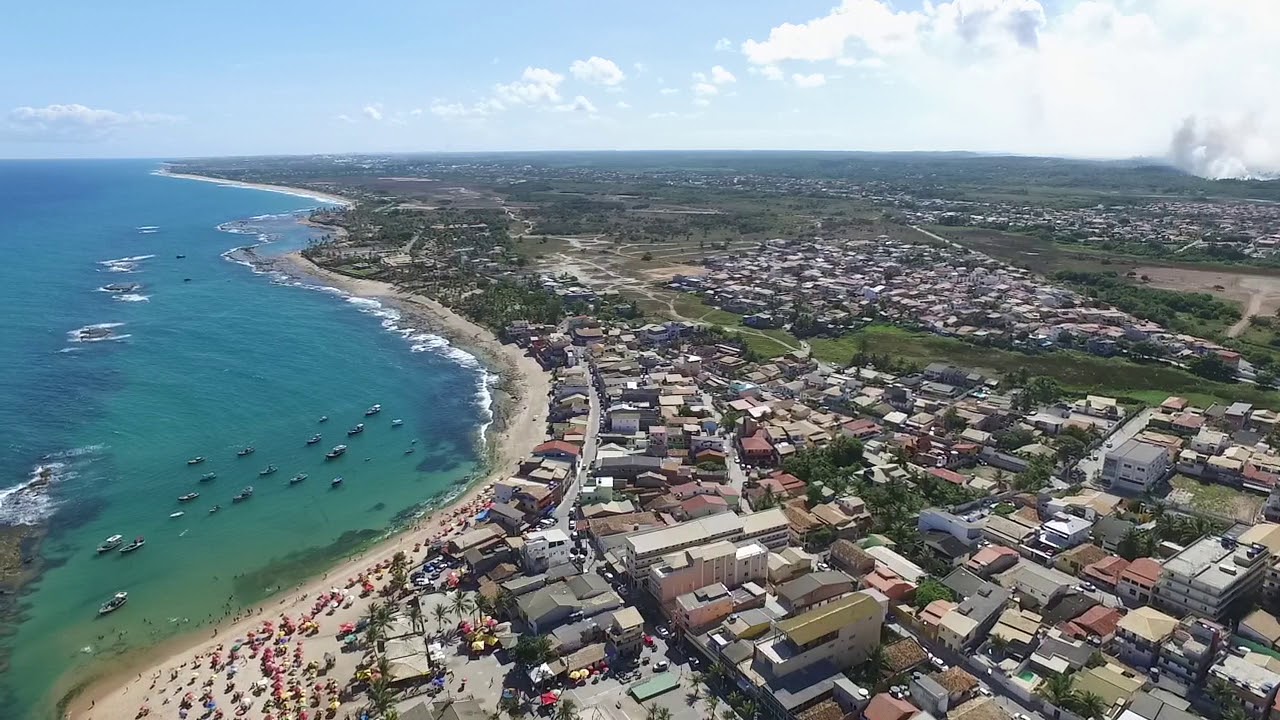 PRAIA DE AREMBEPE CAMAÇARI BAHIA - YouTube