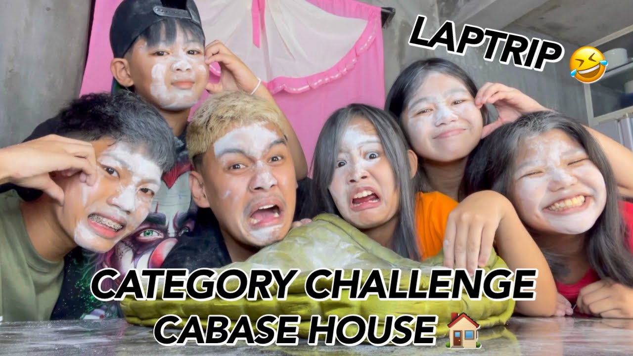 CATEGORY CHALLENGE with CABASE HOUSE! (LAPTRIP 🤣) | Grae and Chloe ...