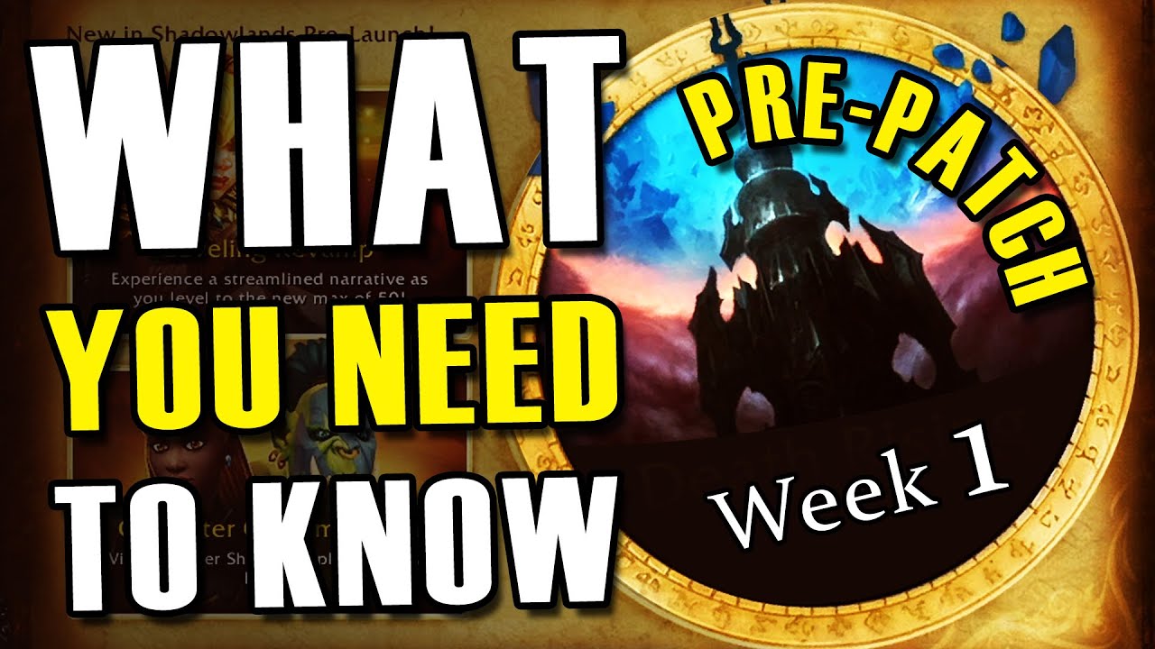 What you NEED TO KNOW about Pre Patch Week One - YouTube