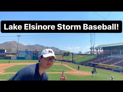 Khayle watches Lake Elsinore Storm Baseball (Minor League Baseball ...