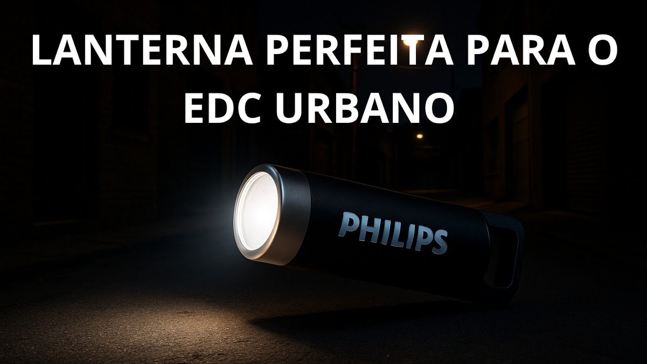 Lanterna Philips SFL1121, excelente para o edc urbano. #edc #edcbrasil ...