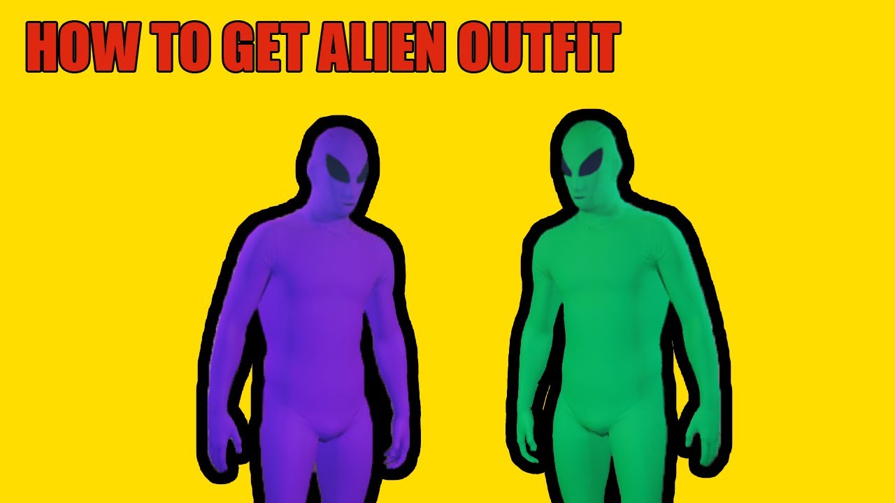How to Get Alien Outfit GTA 5 Online - YouTube