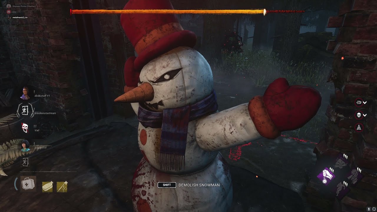 Escaping As Snowmen 1 |#IntotheFog Dead by Daylight dbd&stuff survivor ...