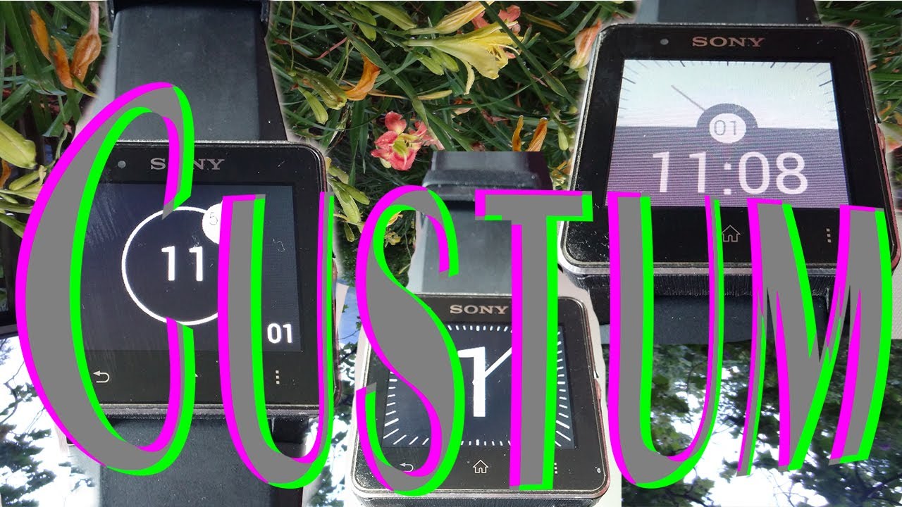 SW2 Custom WatchFaces Tutorial - YouTube