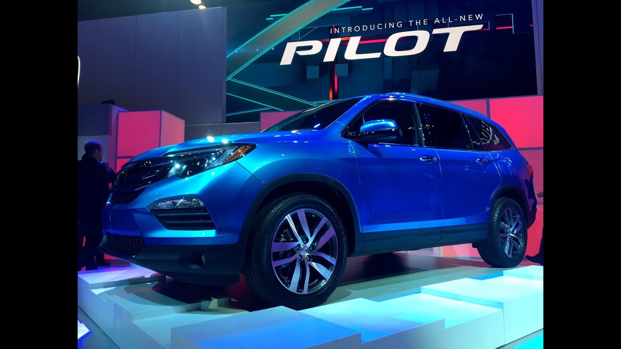 2016 Honda Pilot Walk around 1st look & Car Review - YouTube