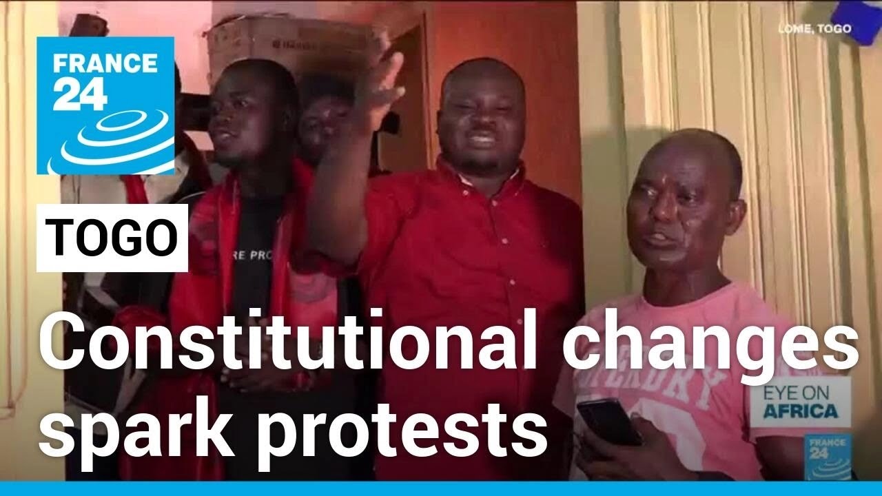 Togo constitutional changes spark protests • FRANCE 24 English - YouTube