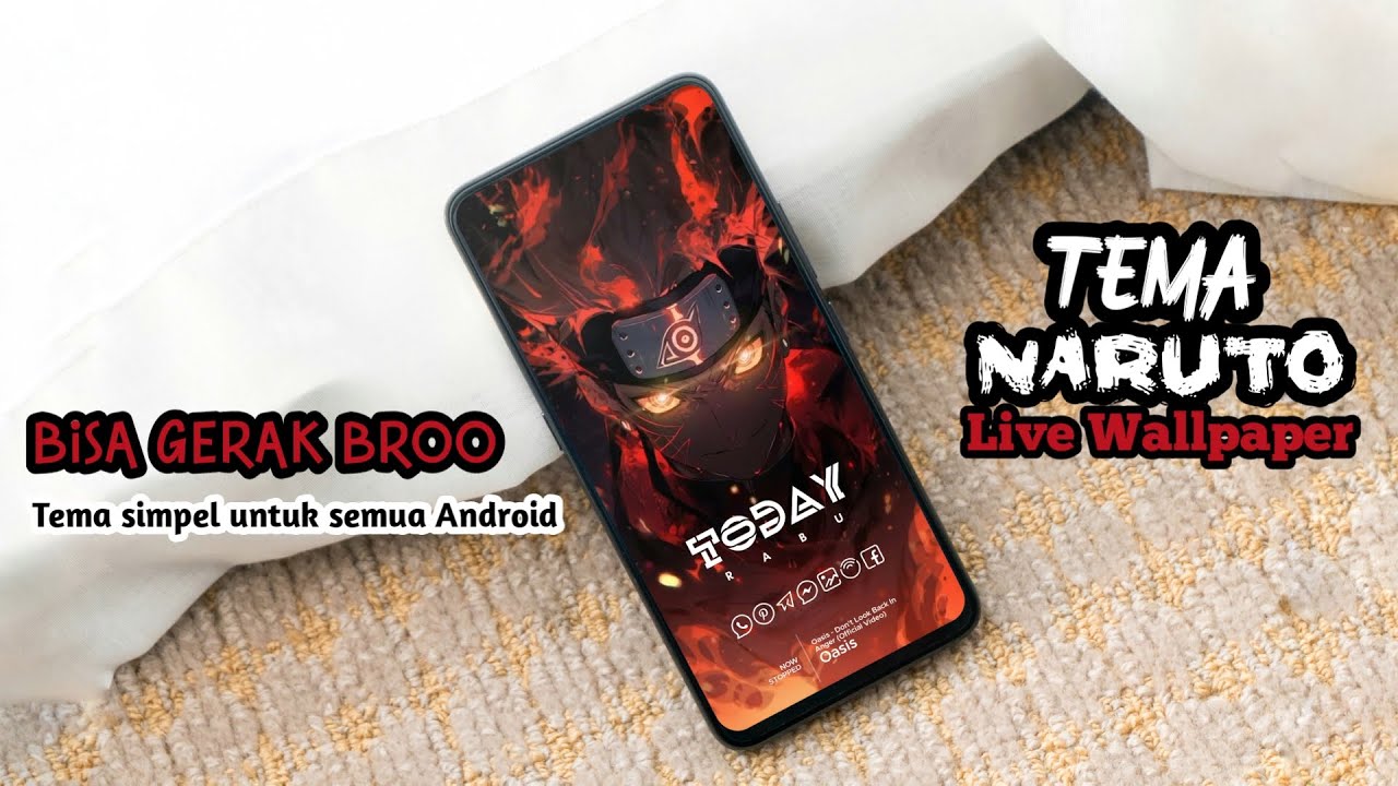 Tema Live Wallpaper NARUTO Untuk Semua Android - Nova Launcher Setup ...