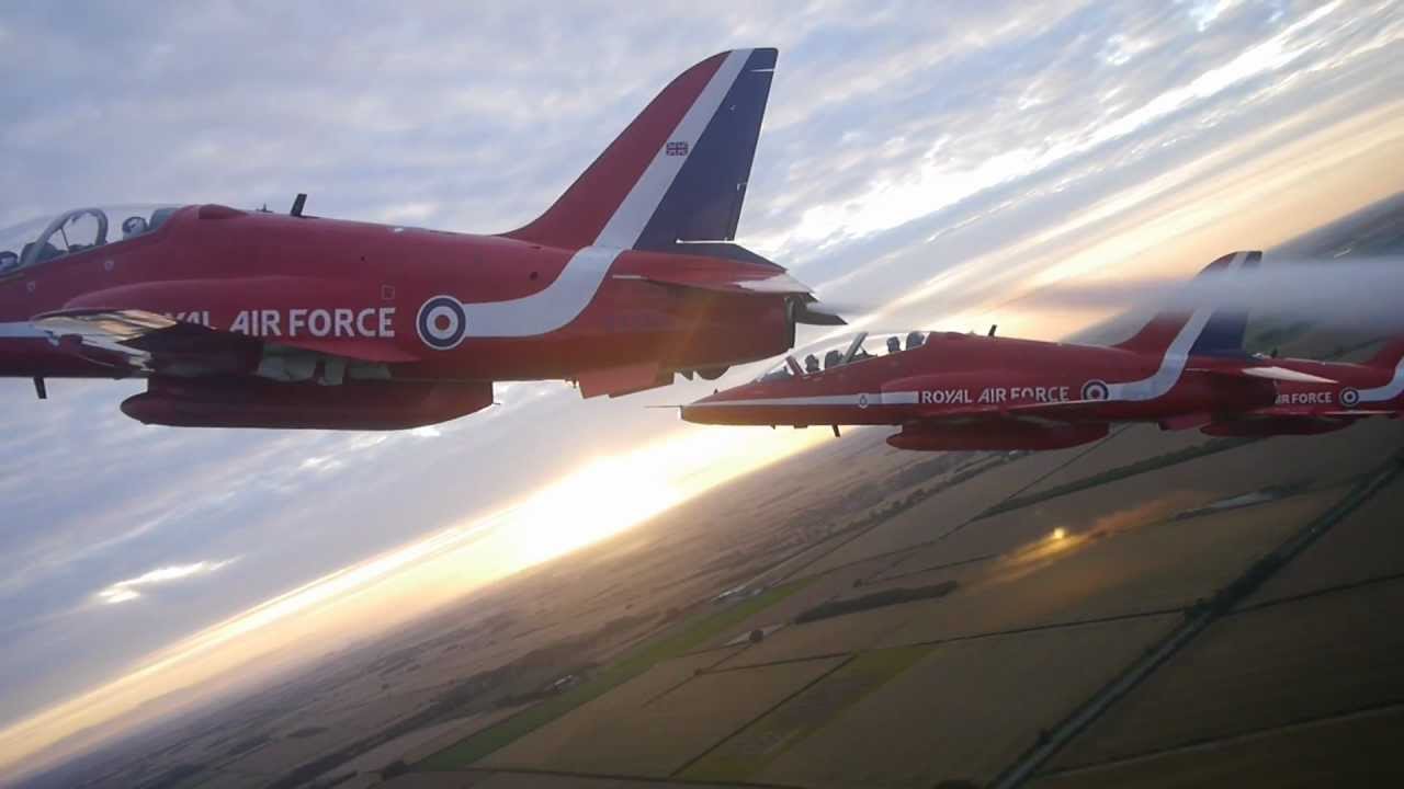 Red Arrows Looping Break Cockpit view - YouTube