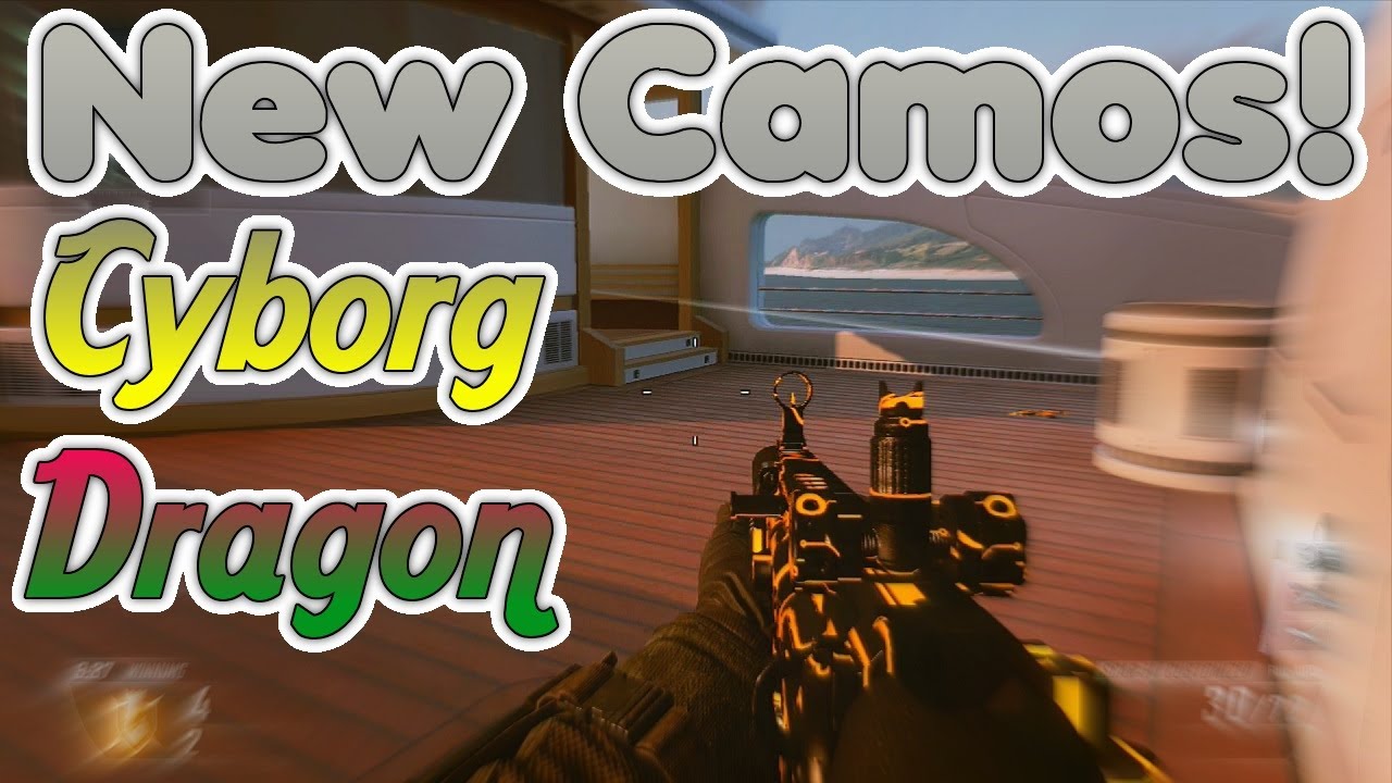 Black Ops 2 Cyborg Camo - New Personalization Packs & More - YouTube