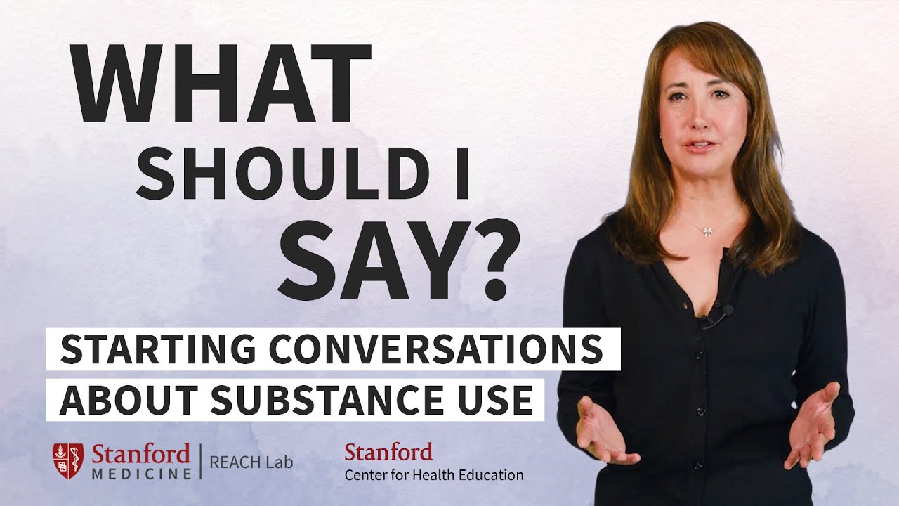 How to Start Conversations About Substance Use - YouTube