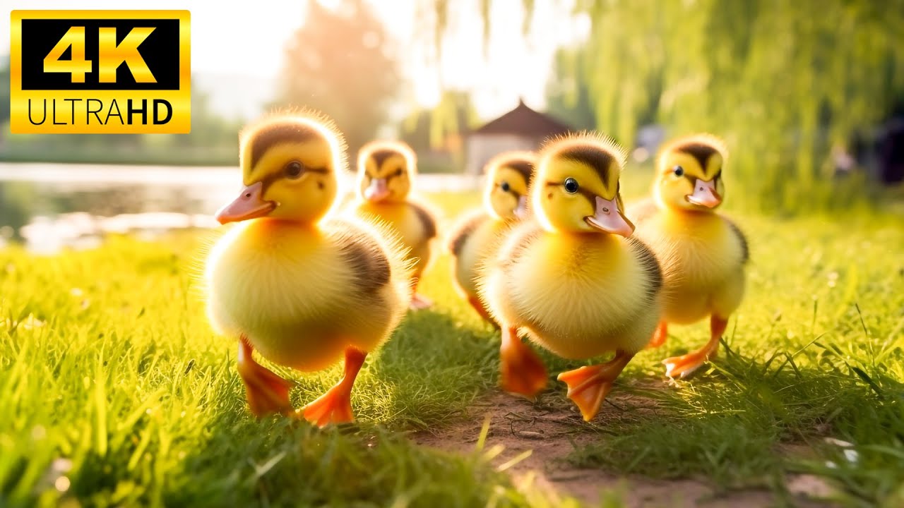 Cute Baby Animals 4K : A Heartwarming Journey Into The World Of Baby ...