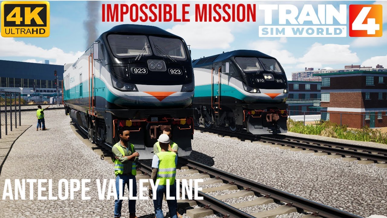 Train Sim World 4 - Impossible Mission Scenario (AVL) - YouTube