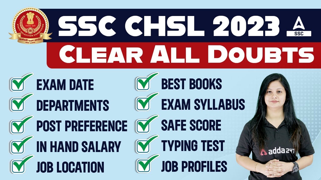 SSC CHSL 2023 | SSC CHSL Post Preference, In hand Salary, Typing Test ...