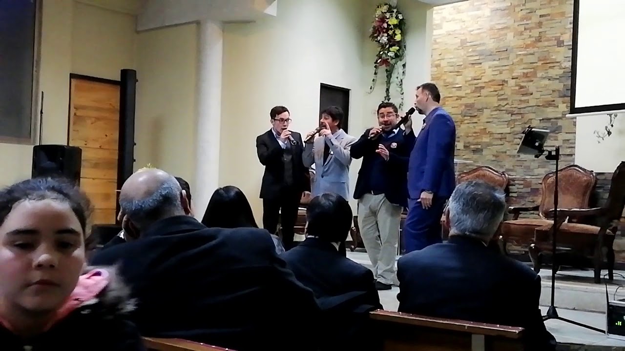 CUARTETO LEGADO Cantos acapella IASD Rengo central - YouTube