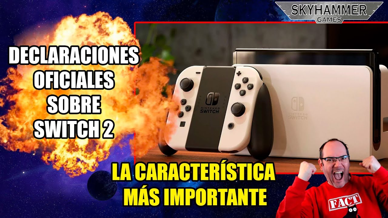 💥¡BOOM! NINTENDO HABLA SOBRE SWITCH 2, ESTA CARACTERÍSTICA ES ...