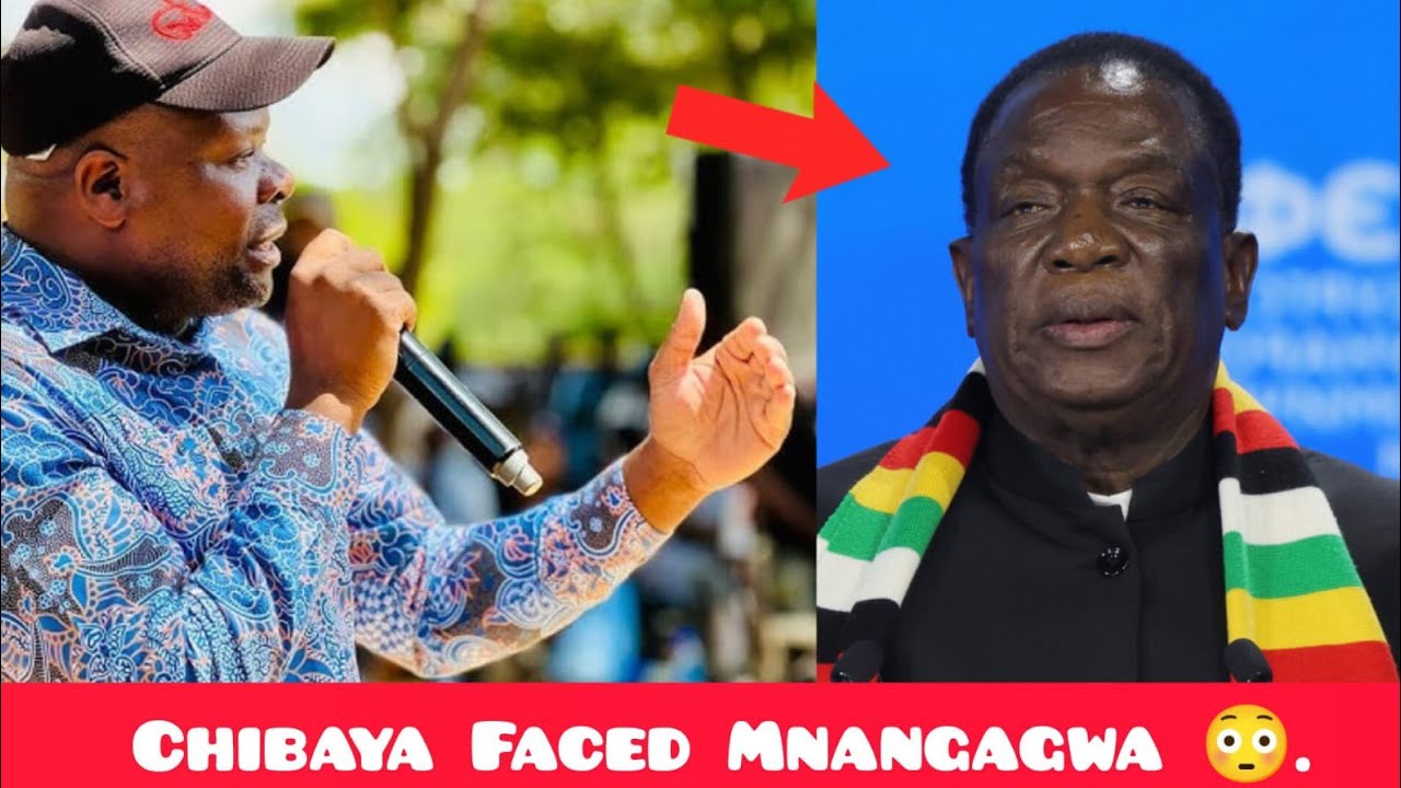 Chibaya Meet Mnangagwa Face to Face 😳 - YouTube